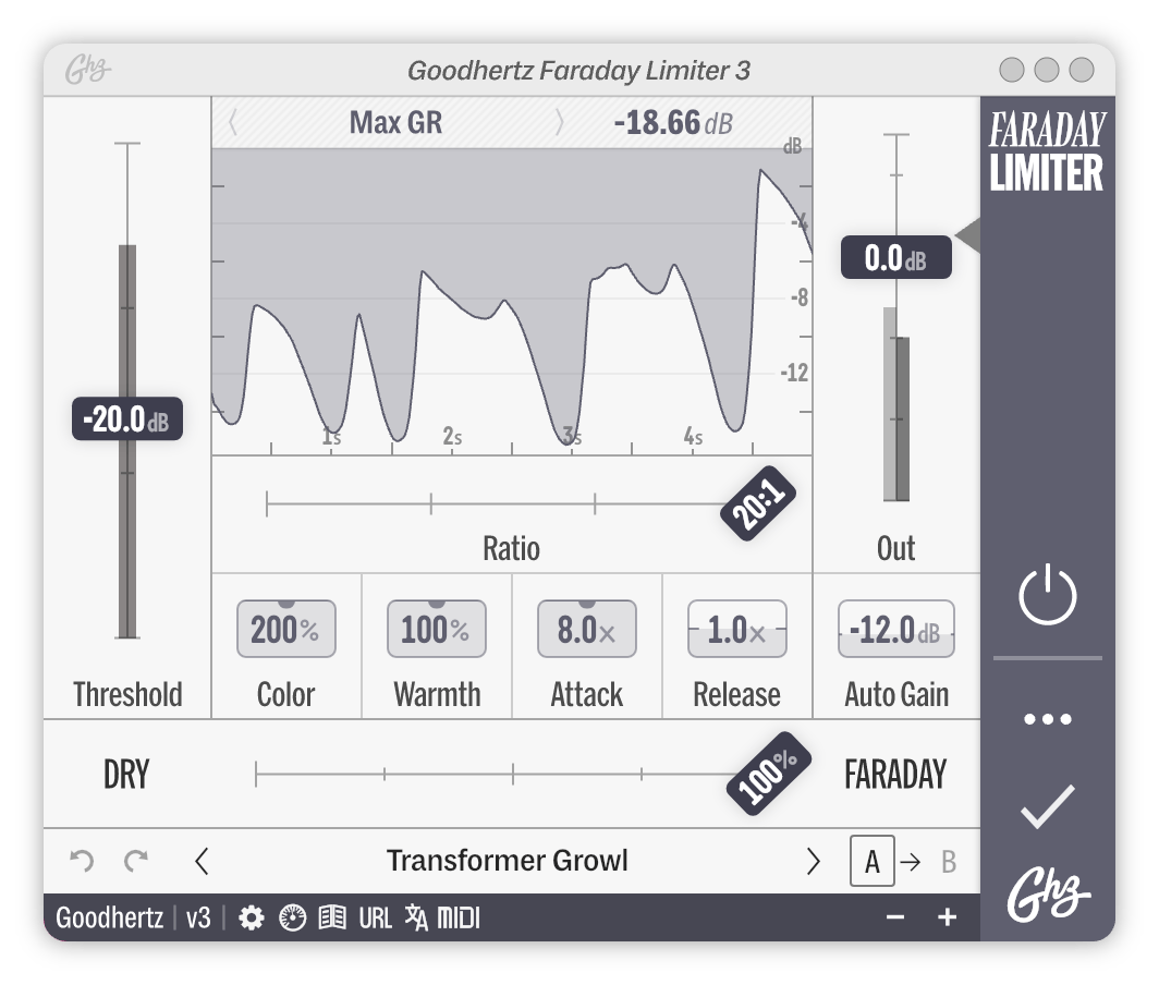 Faraday Limiter by Goodhertz
